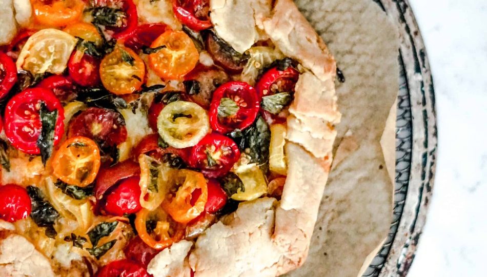 Cheddar Masala Galette - Some Indian Girl