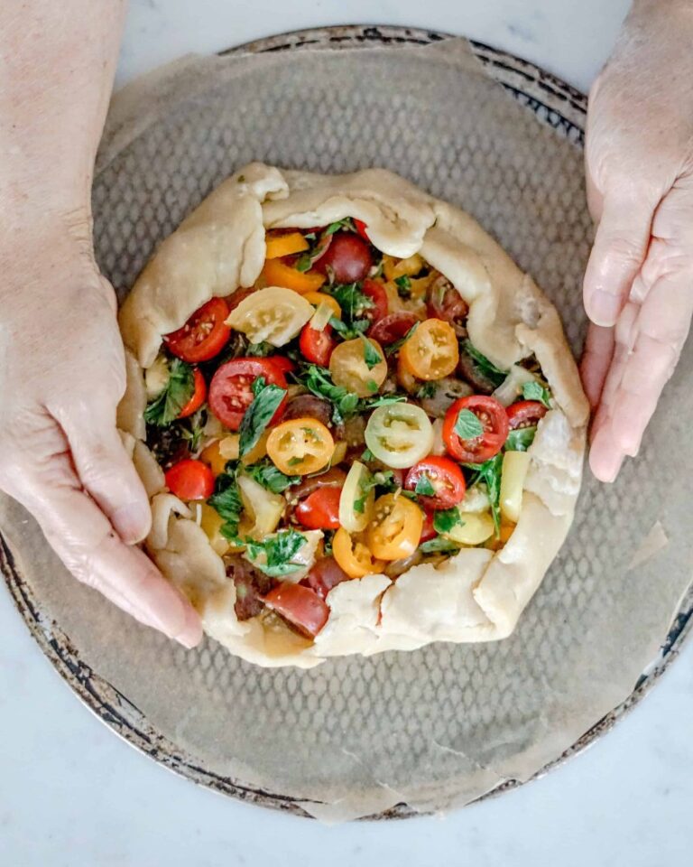 Cheddar Masala Galette - Some Indian Girl
