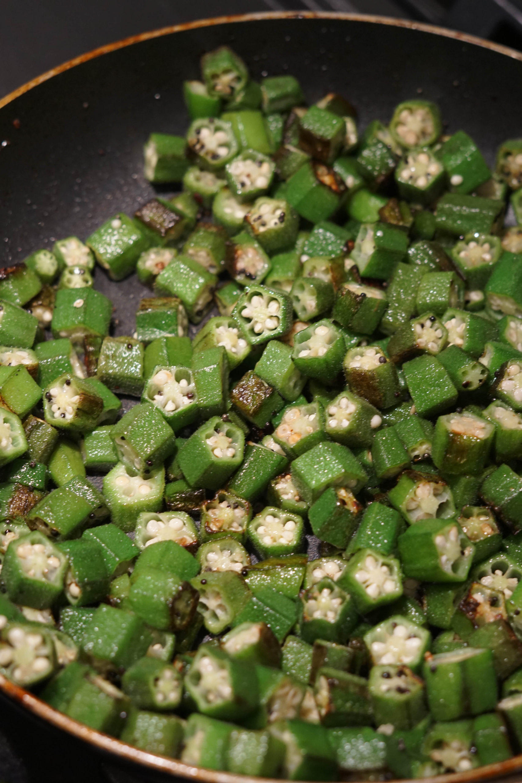 Bhinda Nu Shaak - Indian Okra Recipe - Some Indian Girl