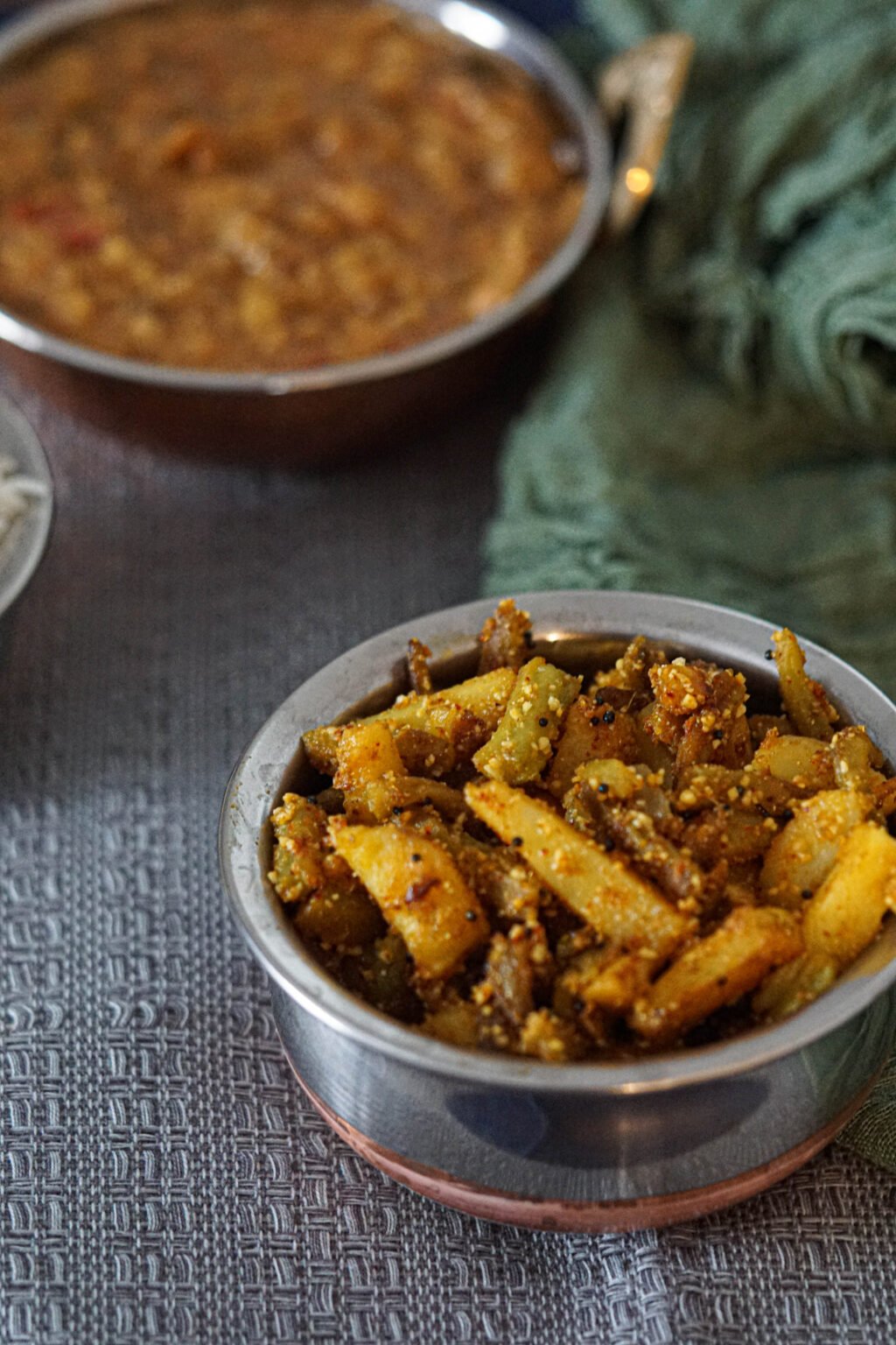 Karela Nu Shaak -Karela Masala - Indian Bitter Melon Karela Masala ...