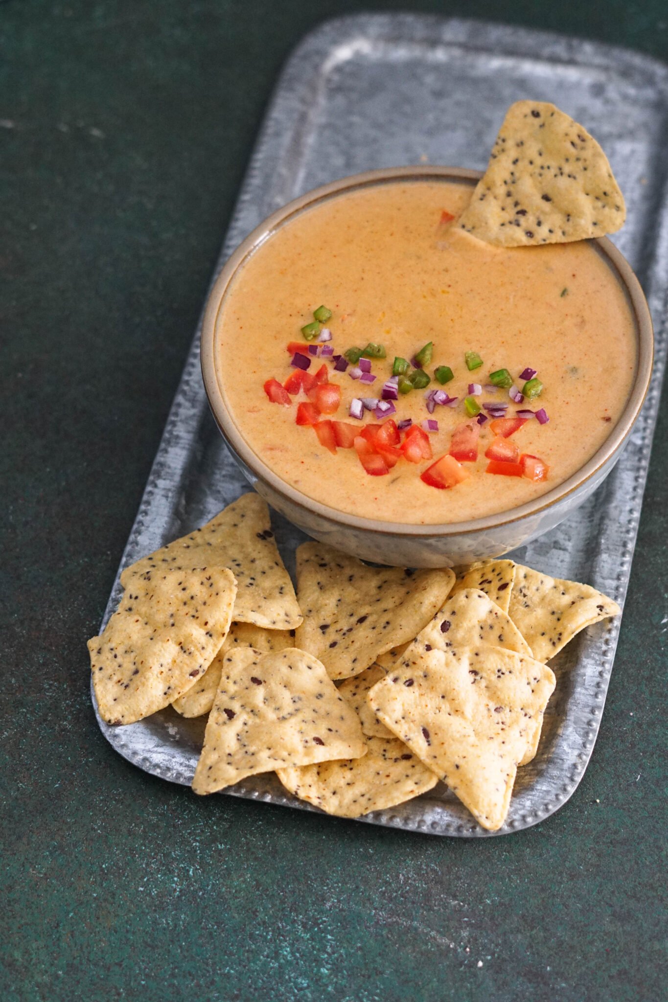 Tandoori Cheese Queso - Indian Mexican Fusion - Some Indian Girl