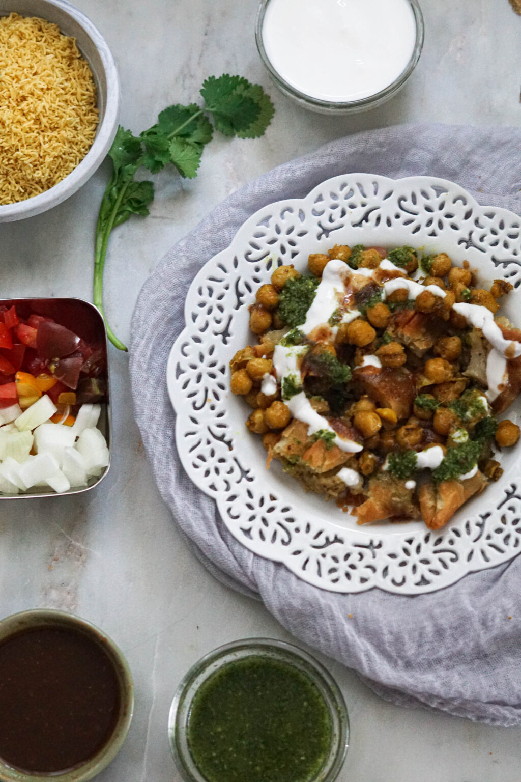 Quick Samosa Chaat - Some Indian Girl