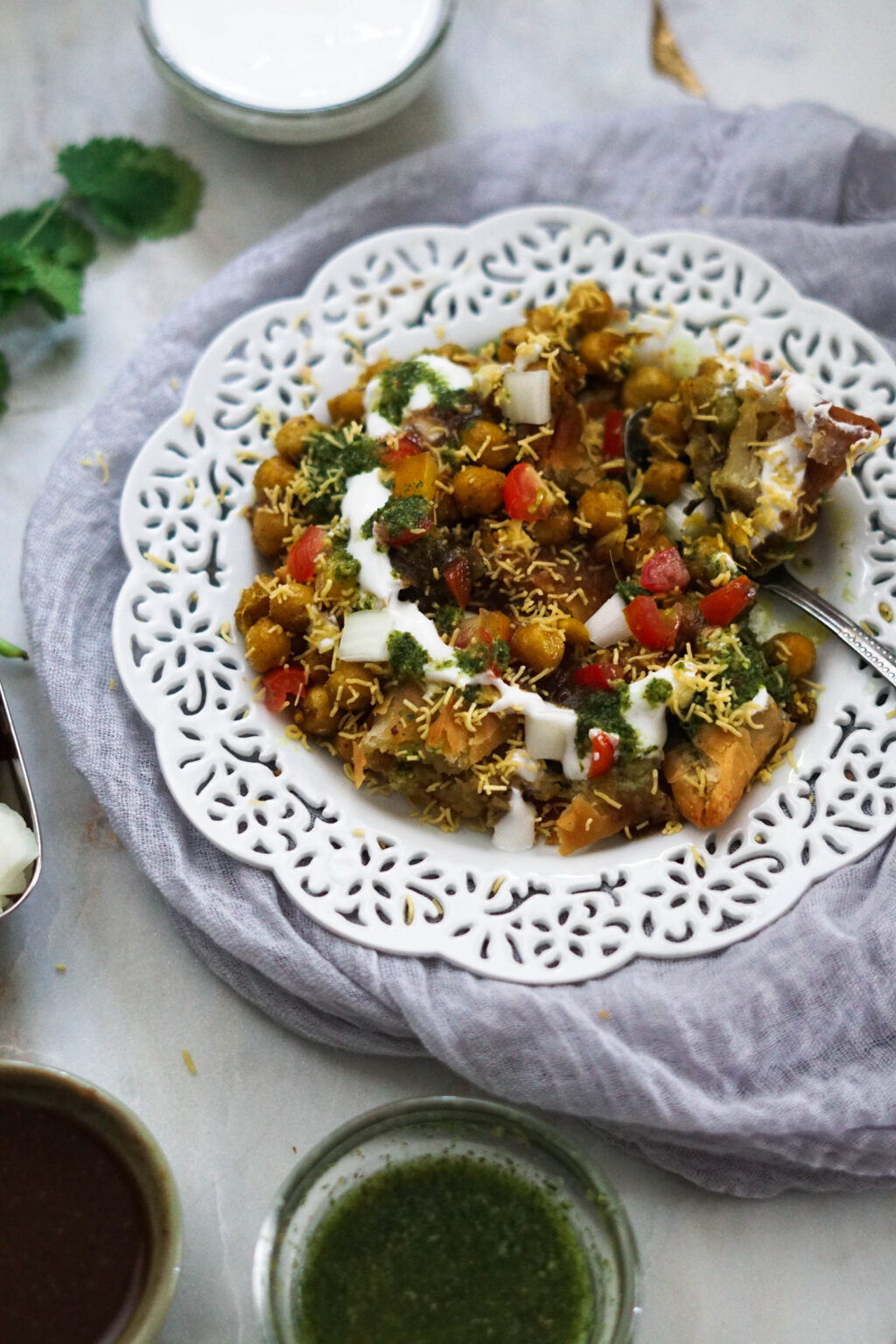 Quick Samosa Chaat - Some Indian Girl