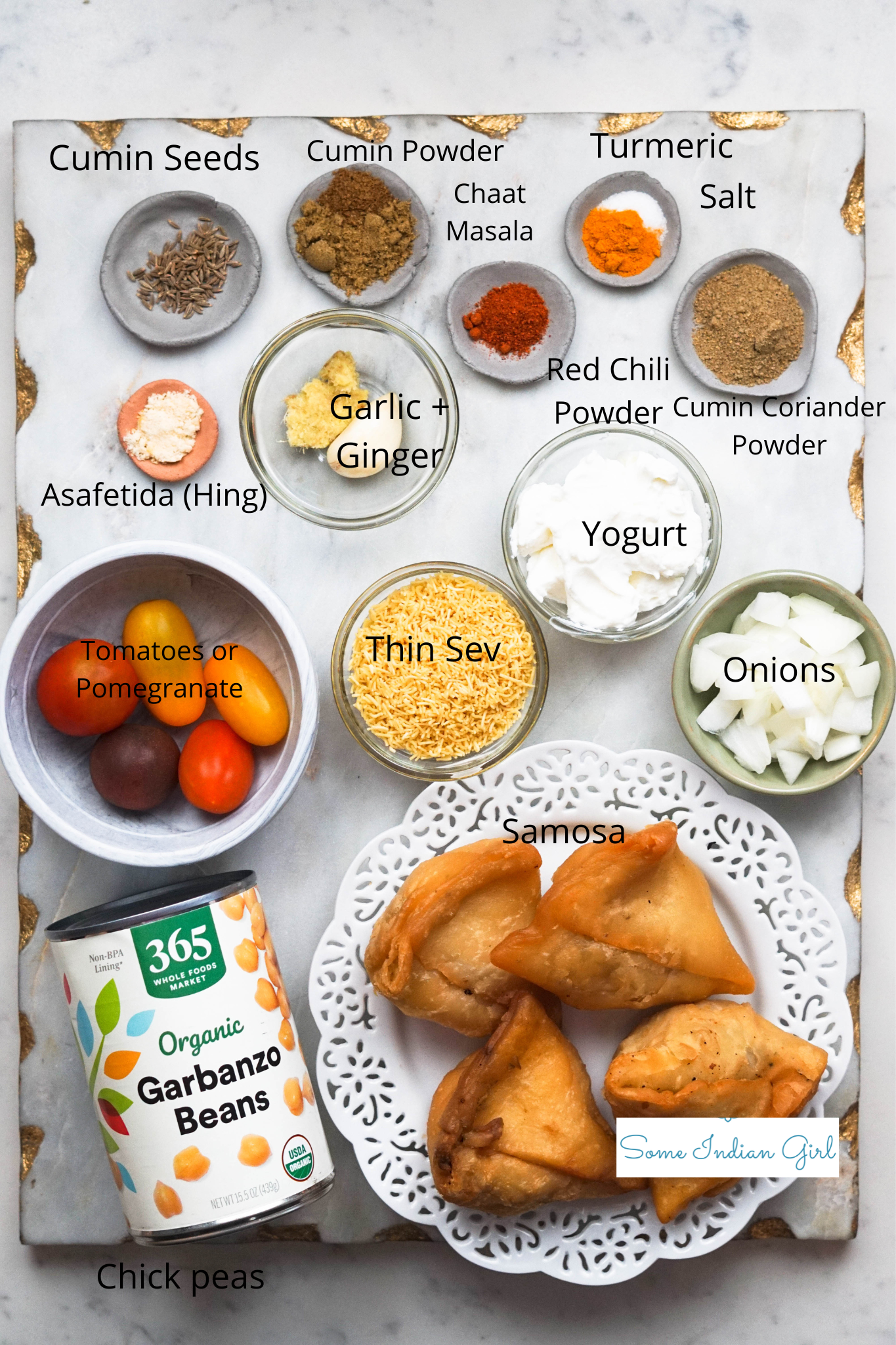 Quick Samosa Chaat - Some Indian Girl