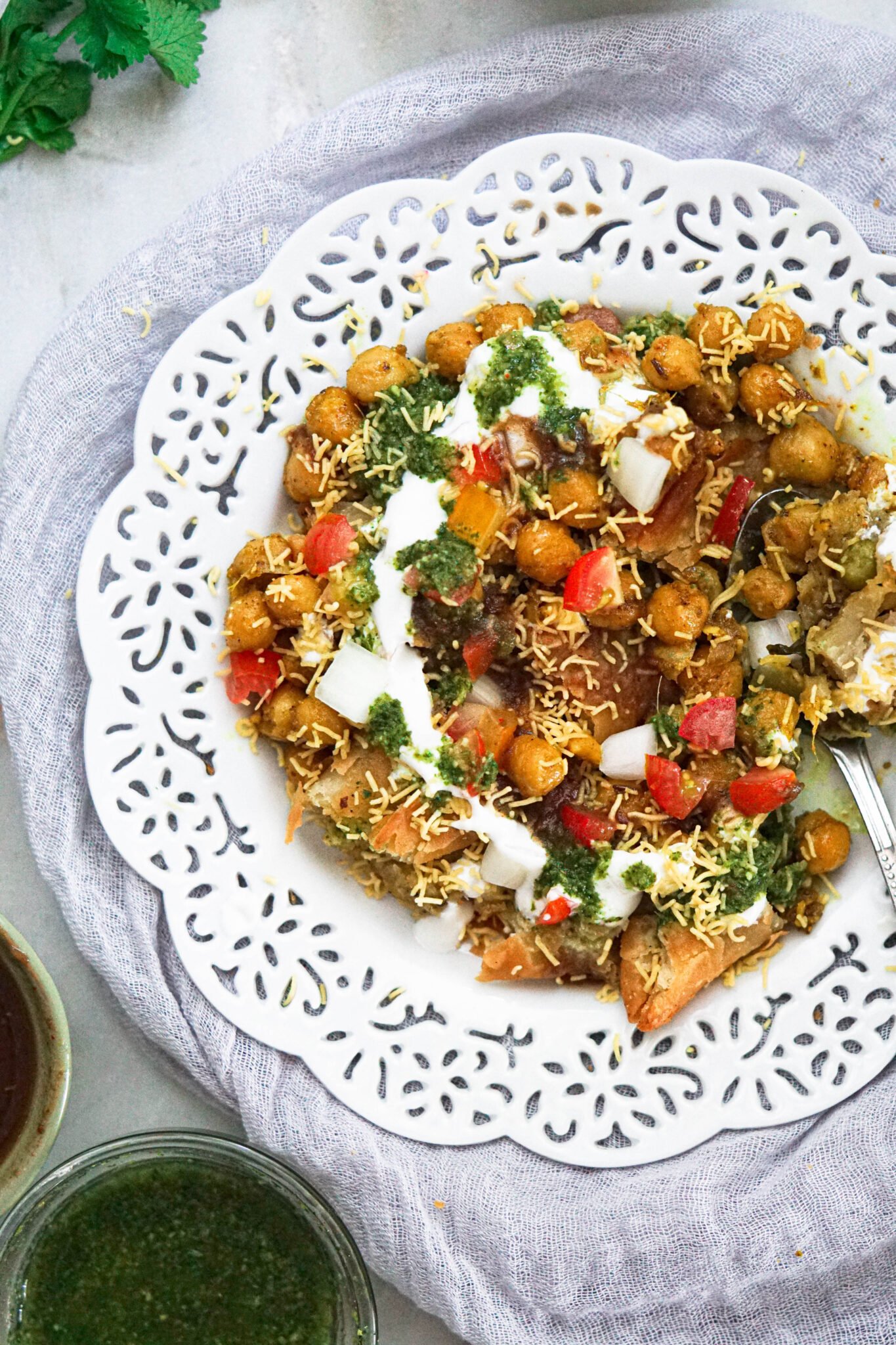 Quick Samosa Chaat - Some Indian Girl