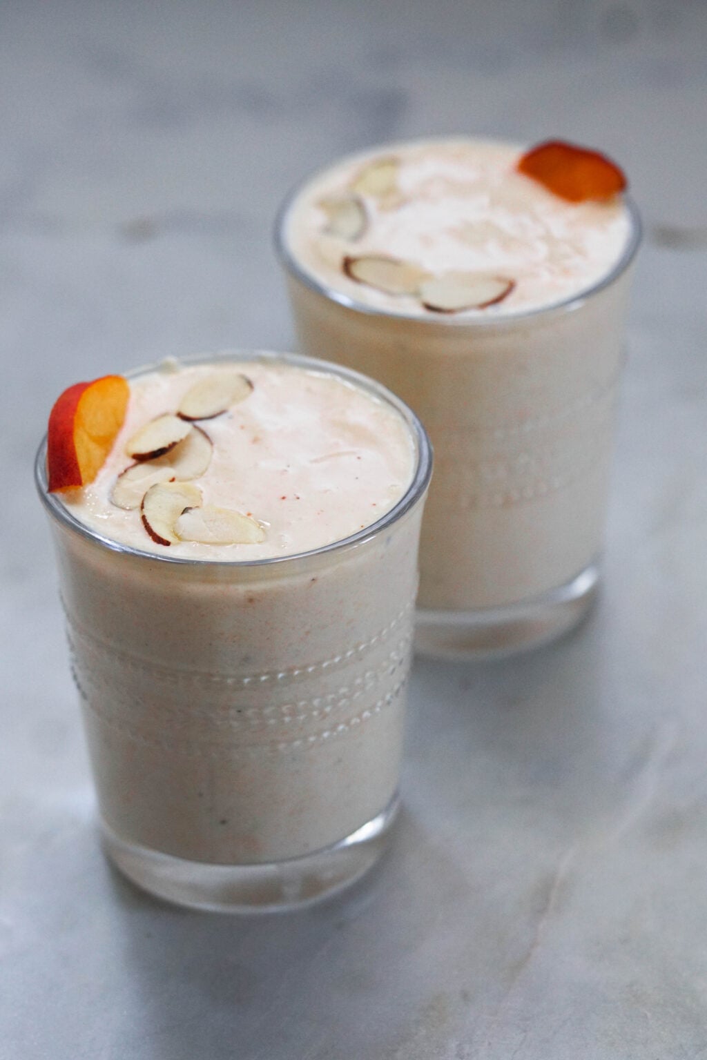 Creamy Peach Lassi Recipe - Some Indian Girl