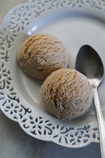 3 Ingredient Delicious Chikoo Ice Cream Recipe - Some Indian Girl