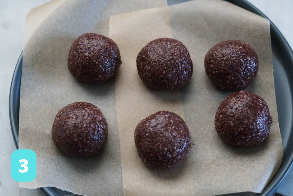 2 Ways Instant Chocolate Coconut Ladoo (Condensed Milk) - Some Indian Girl