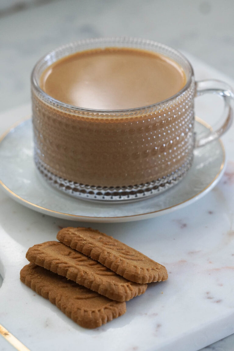 Delicious Biscoff Chai Or Cookie Butter Chai - Some Indian Girl