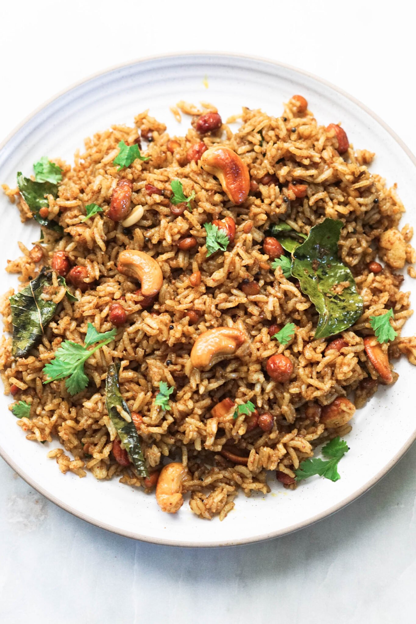 Tamarind Rice (Puliyogare) - Some Indian Girl