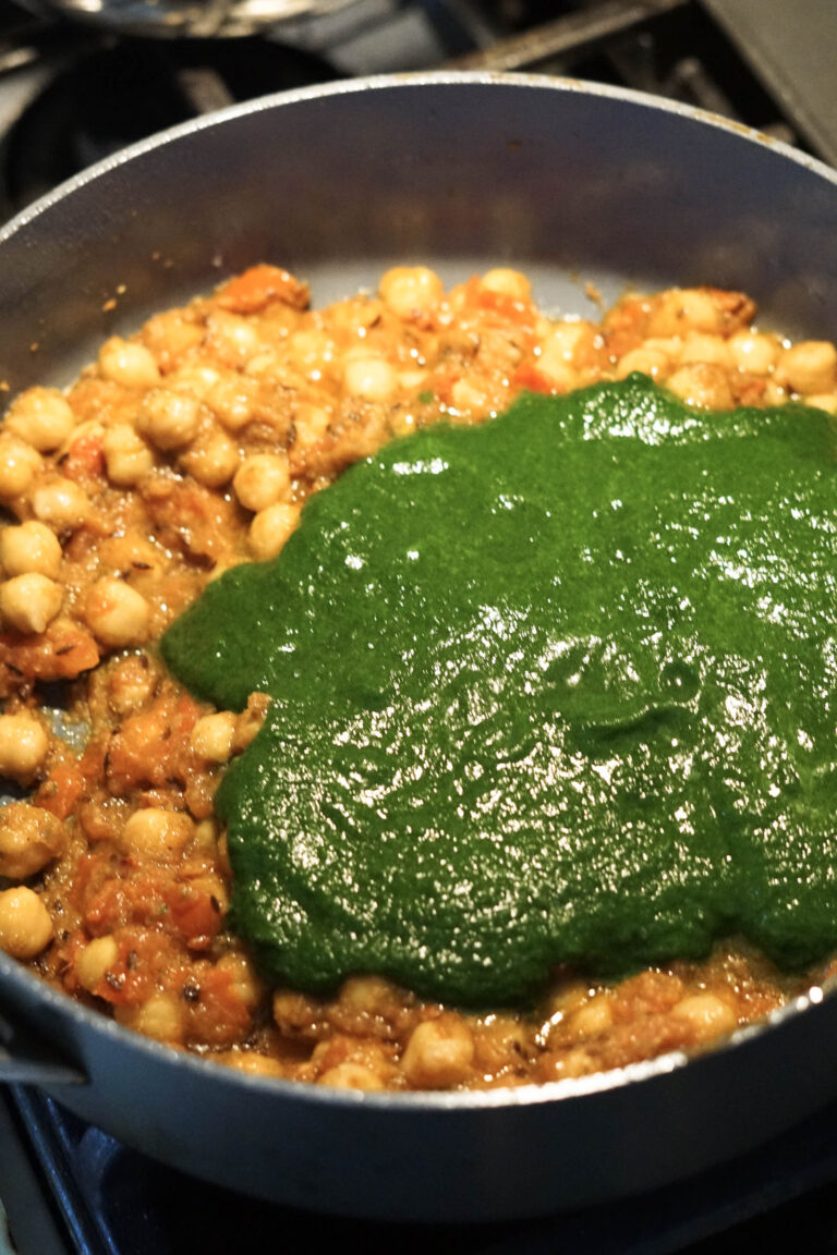 Authentic 20 Minute Chana Saag (Instant Pot & Stovetop) - Some Indian Girl