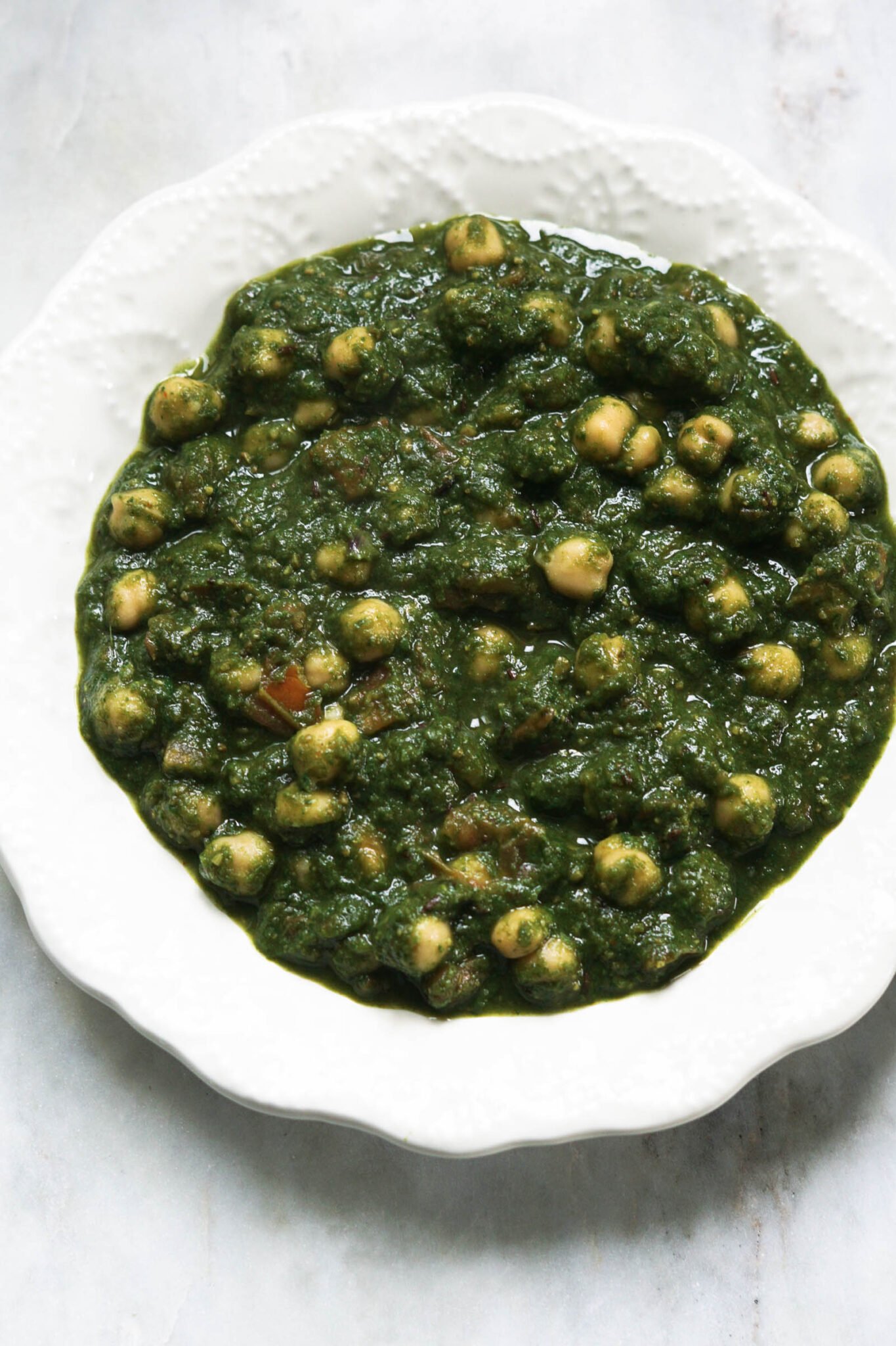 Authentic 20 Minute Chana Saag (Instant Pot & Stovetop) - Some Indian Girl