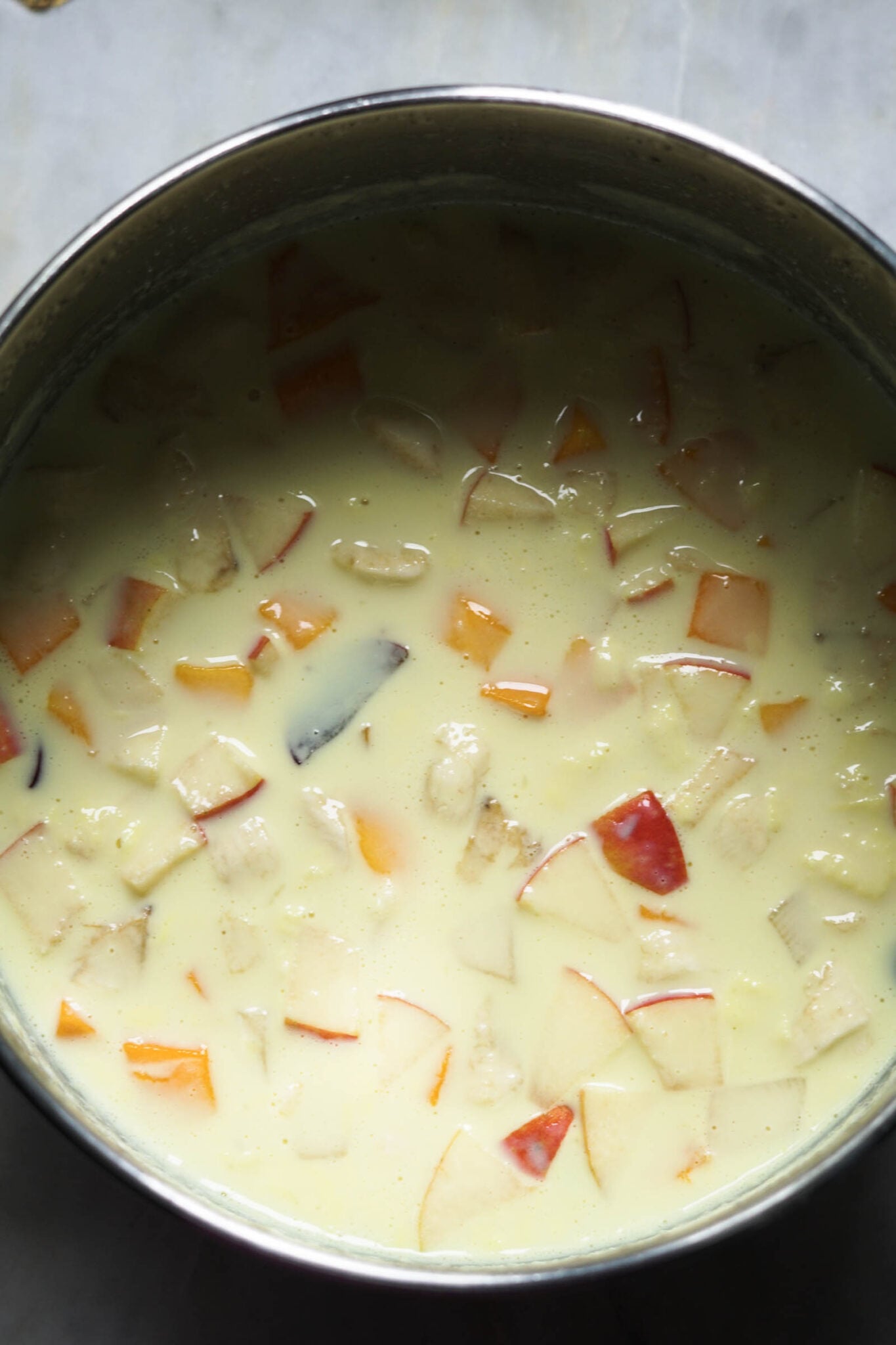 EASY Fruit Custard (Indian Fruit Salad) - Some Indian Girl