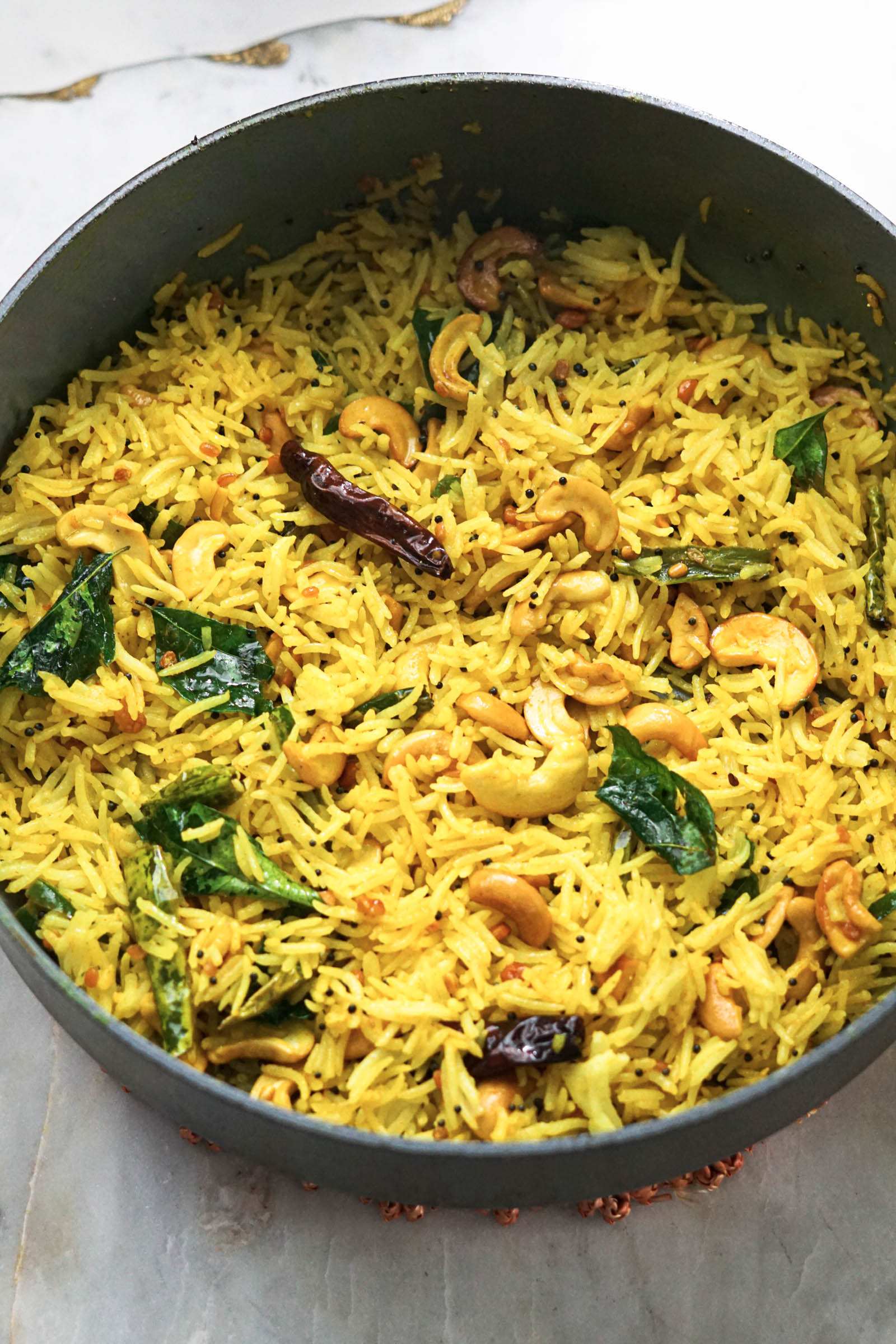 10 Minute Indian Lemon Rice (Stovetop) - Some Indian Girl