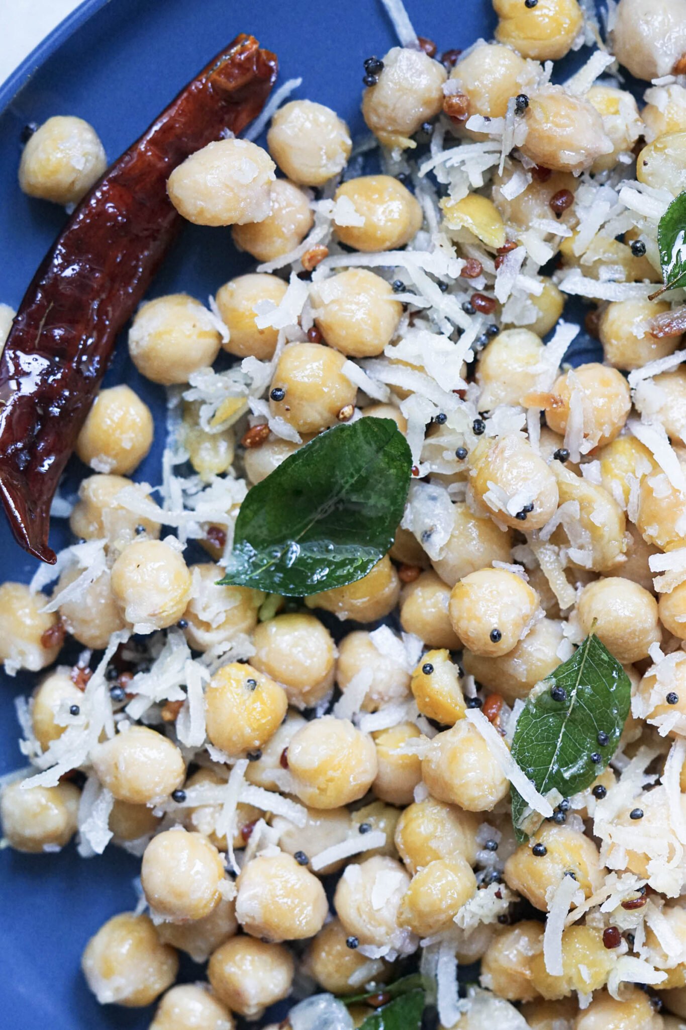 5 Minute Chana Sundal Recipe (Chole) Recipe - Some Indian Girl