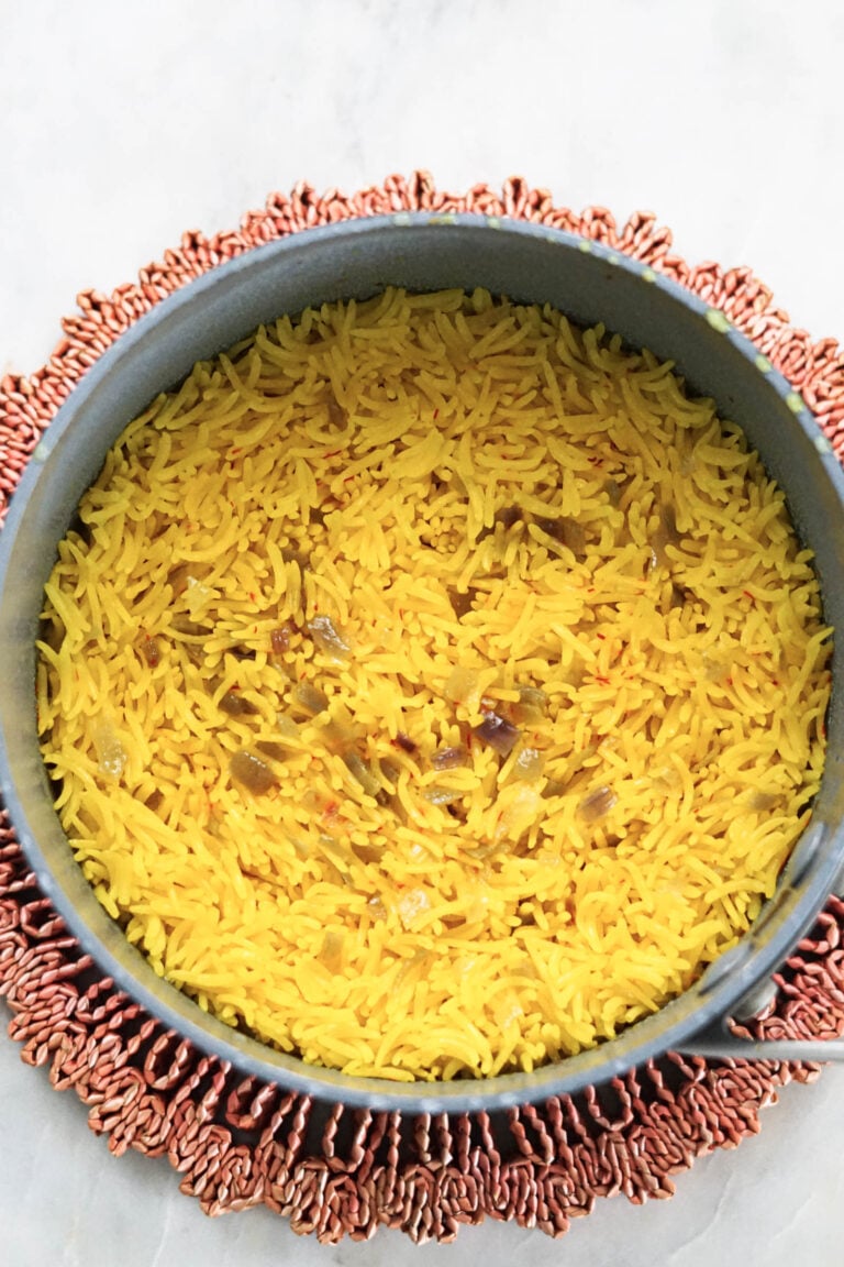 15 Minute Saffron Basmati Rice: Stovetop, Rice Cooker or Instant Pot ...