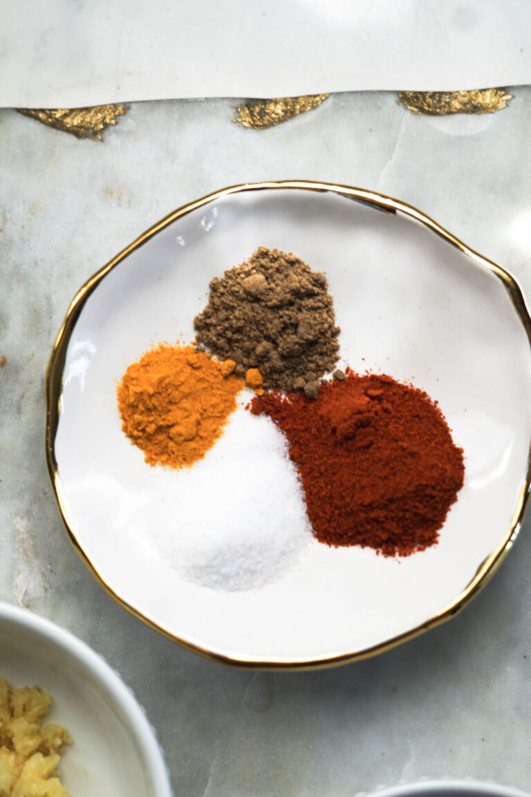 Tangy Achari Aloo + Achari Spice Mix Recipe - Some Indian Girl