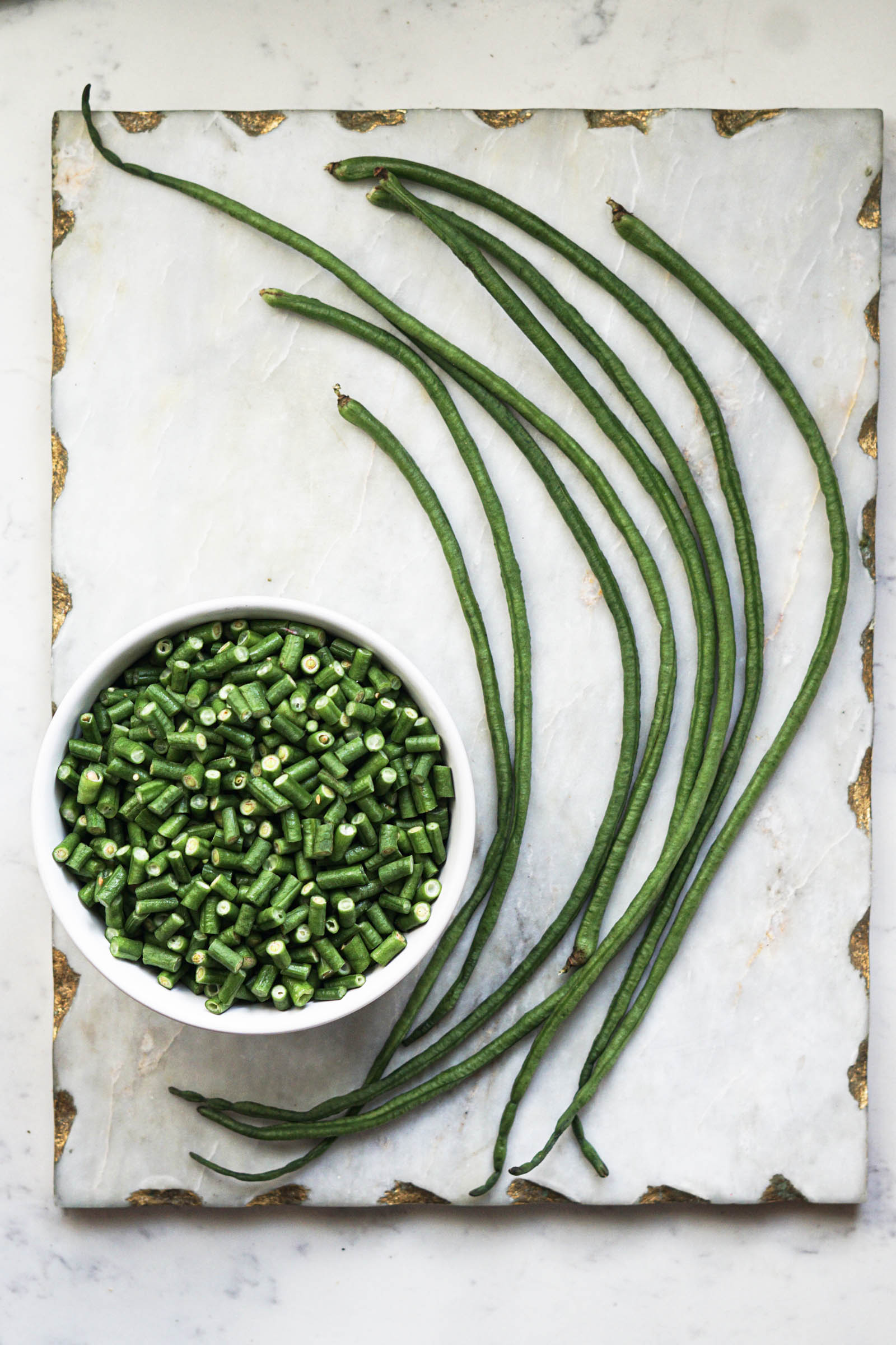 15 Minute Chori Nu Shaak Indian Yardlong Beans Recipe - Some Indian Girl