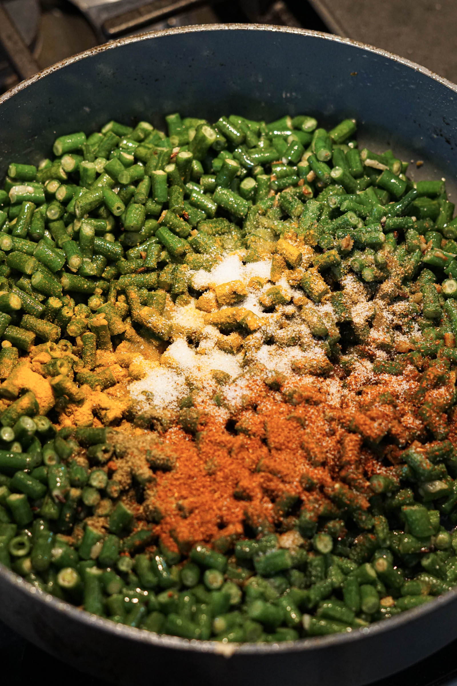 15 Minute Chori Nu Shaak Indian Yardlong Beans Recipe - Some Indian Girl