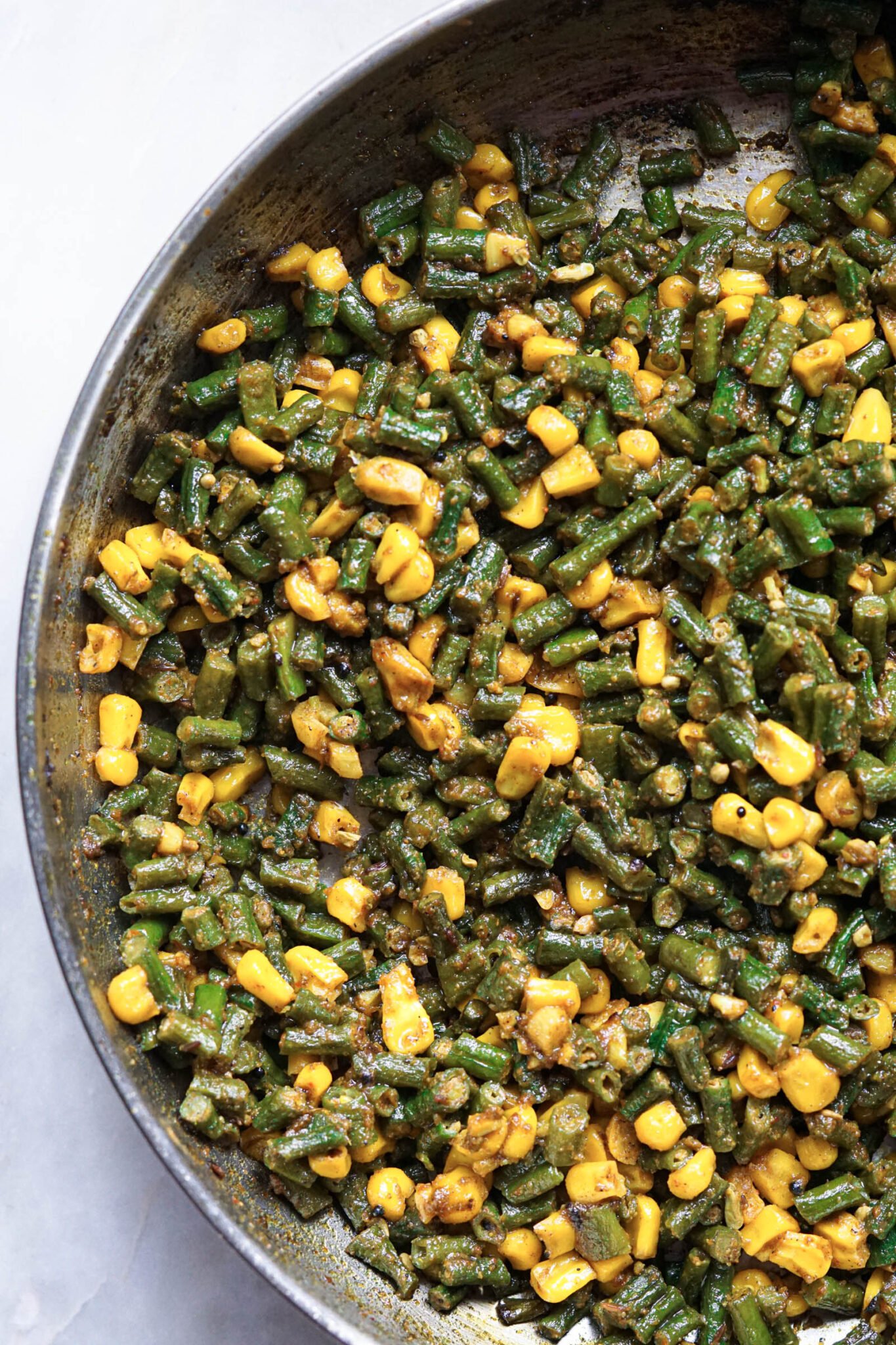 15 Minute Chori Nu Shaak Indian Yardlong Beans Recipe - Some Indian Girl